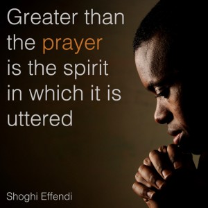 Baha’i Prayer: With a Little Help from My Friends - BahaiTeachings.org