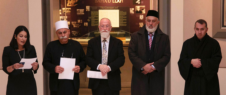 Interfaith gathering of senior representatives followed by visit to ...