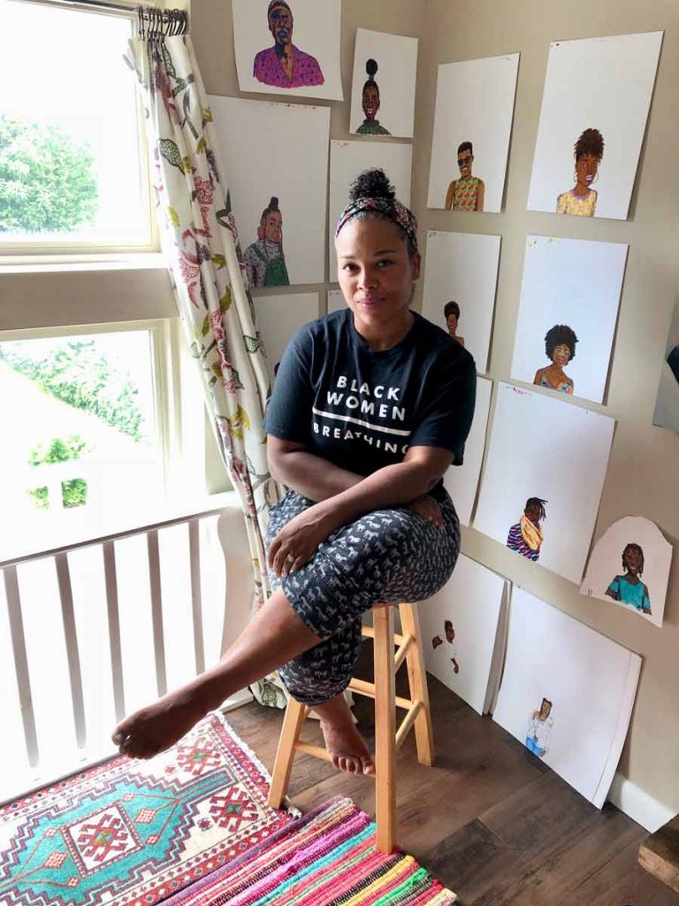 Juliet Crossley: Portraying Black Nobility - BahaiTeachings.org